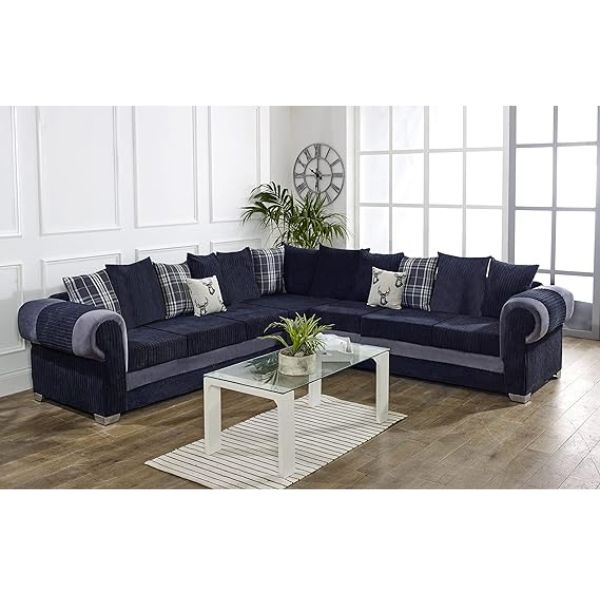 Modern Jumbo Cord Fabric Sofas | HHI Sofa